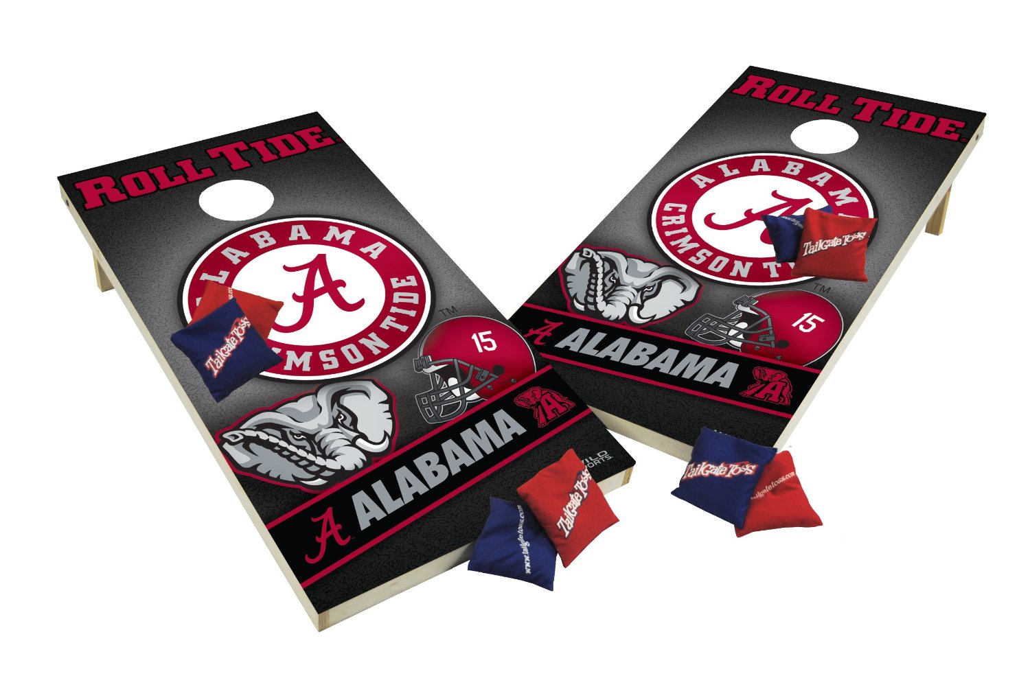 Alabama Crimson Tide Bean Bag Toss Game - Football Bean Bag Toss